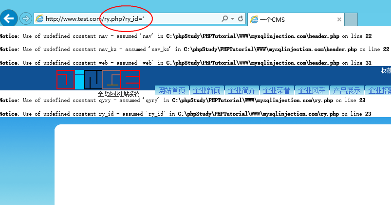 Php 网站搭建和 Sqlmap 工具使用 随心记